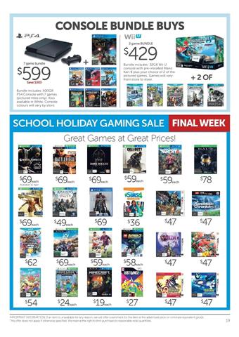 Target PS4 Game Bundle and Target iPad 16 GB | Catalogue AU