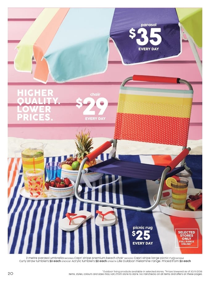 Target Summer Specials Catalogue 3 - 9 Dec 2015 | Catalogue AU