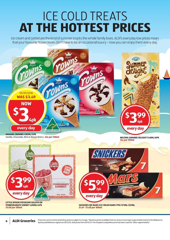 ALDI Catalogue Summer Specials 20 - 26 Jan 2016 | Catalogue AU