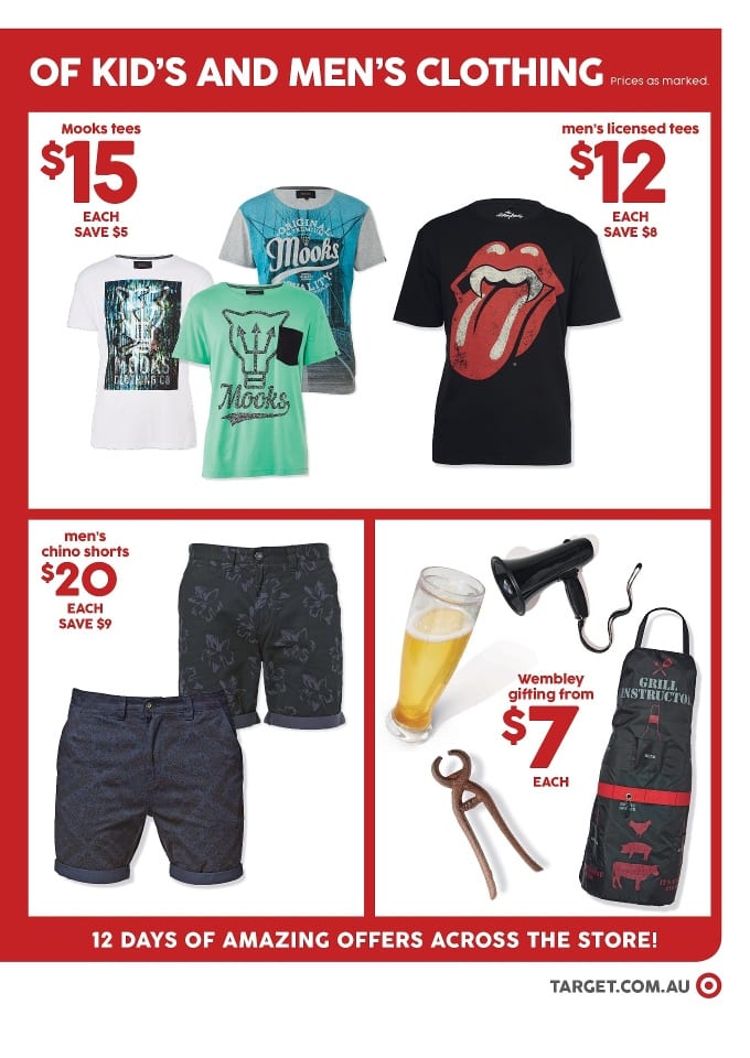 Target Summer Specials Catalogue 1 - 6 Jan 2016 | Catalogue AU