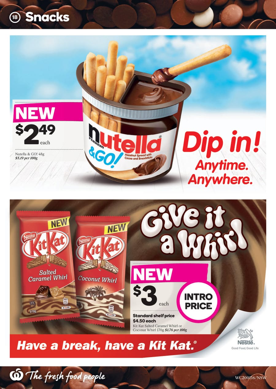 Woolworths Good Snack Catalogue 22 - 26 Jan 2016 | Catalogue AU