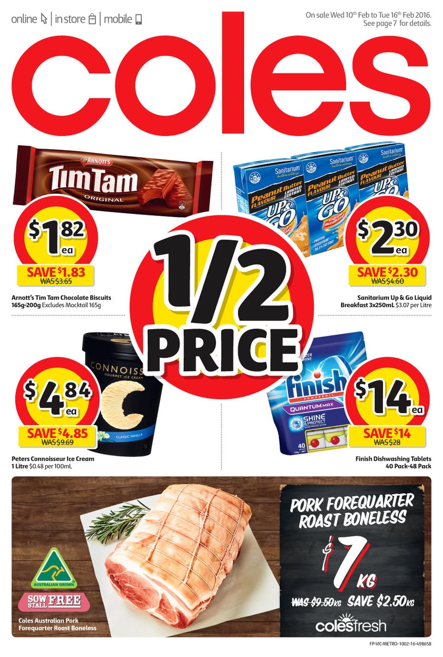 Coles Special Sale Catalogue 10 - 16 Feb 2016 | Catalogue AU