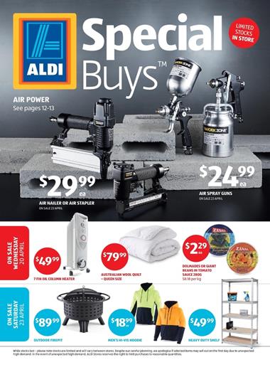 ALDI Catalogue Special Buys Week 16 2016 | Catalogue AU