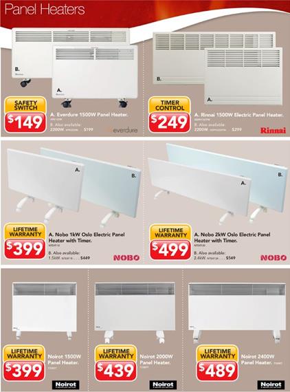 Harvey Norman Catalogue Electric Heaters May 2016 | Catalogue AU