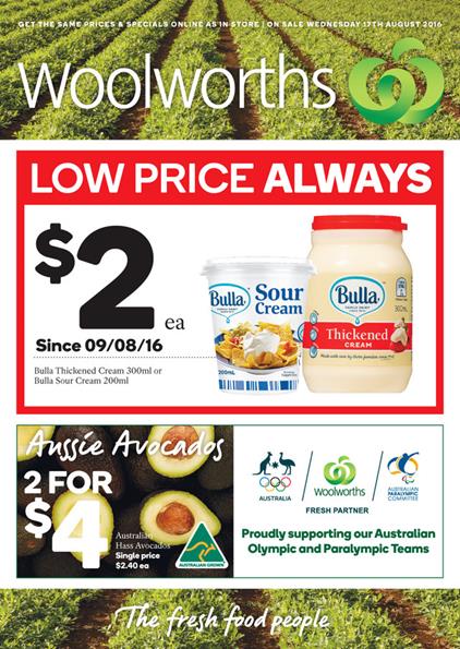 Woolworths Catalogue 17 - 24 Aug 2016 Overview and Low Prices ...