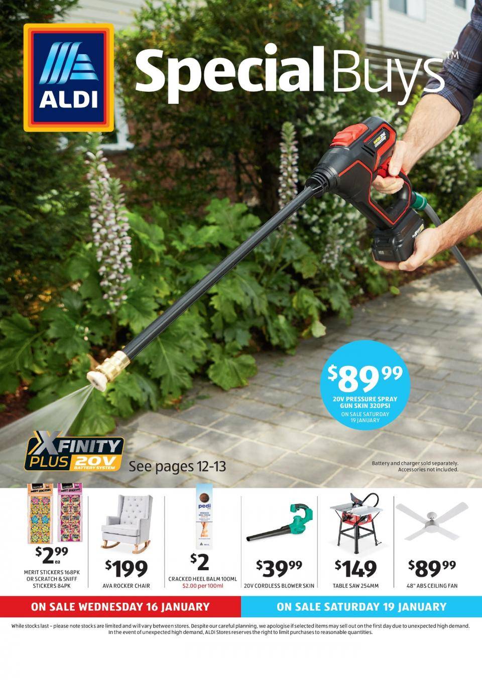 ALDI Catalogue Special Buys on Sale 16 Jan and 19 Jan | Catalogue AU