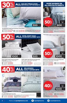 Spotlight Catalogue Bedding Products 7 - 24 Mar 2019 - Catalogue AU