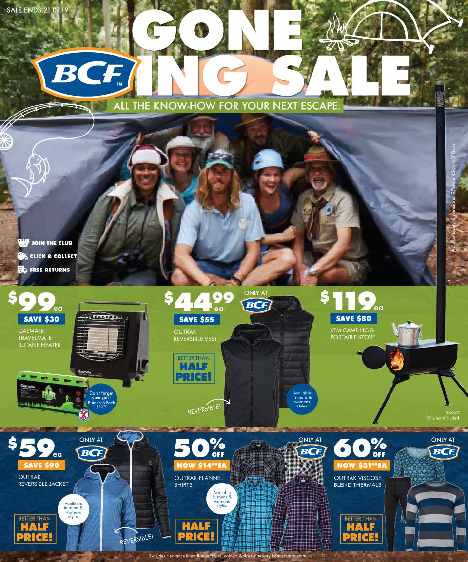 BCF Catalogue Clothing Savings 3 - 21 Jul 2019 | Catalogue AU