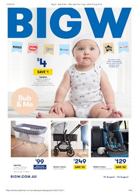 Big W Bay Sale 1 14 August 2019 Nursery Maternity Clothing