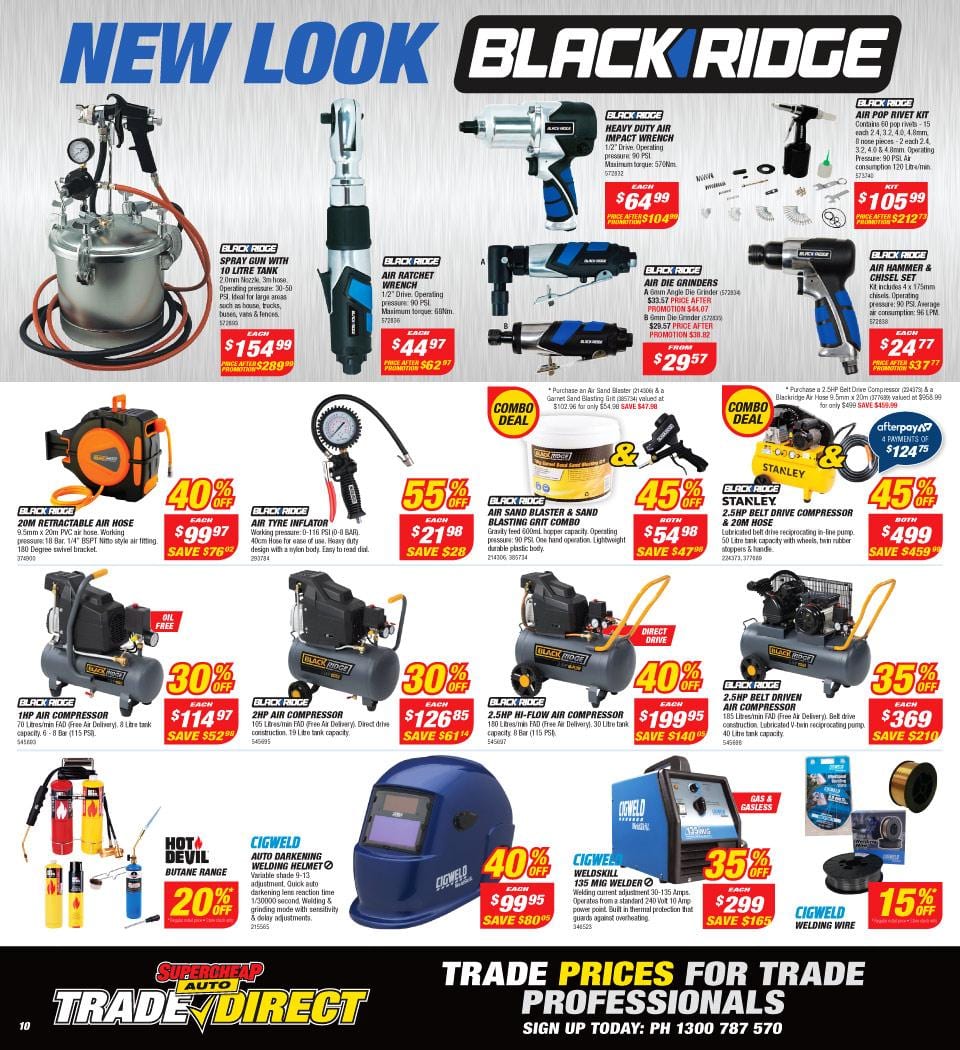 Supercheap Auto Air Compressor Deals 2 - 13 Oct 2019 | Catalogue AU