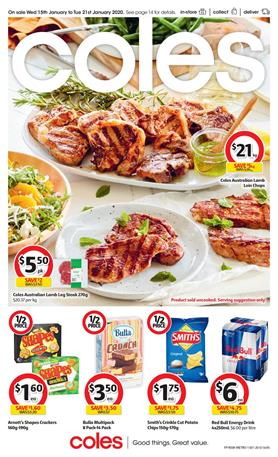 Coles Catalogue Fresh Deals 15 - 21 Jan 2020 | Half-Price Deals ...