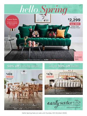 Early Settler Catalogue Half-Price Dining Table | Catalogue AU