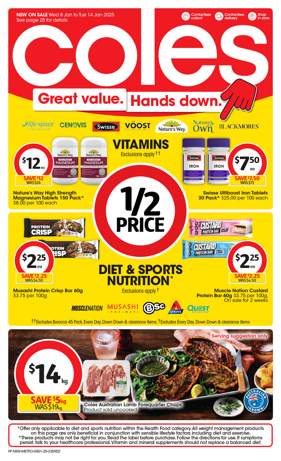 Coles Catalogue 8 - 14 Jan 2025 & Specials - Catalogue AU