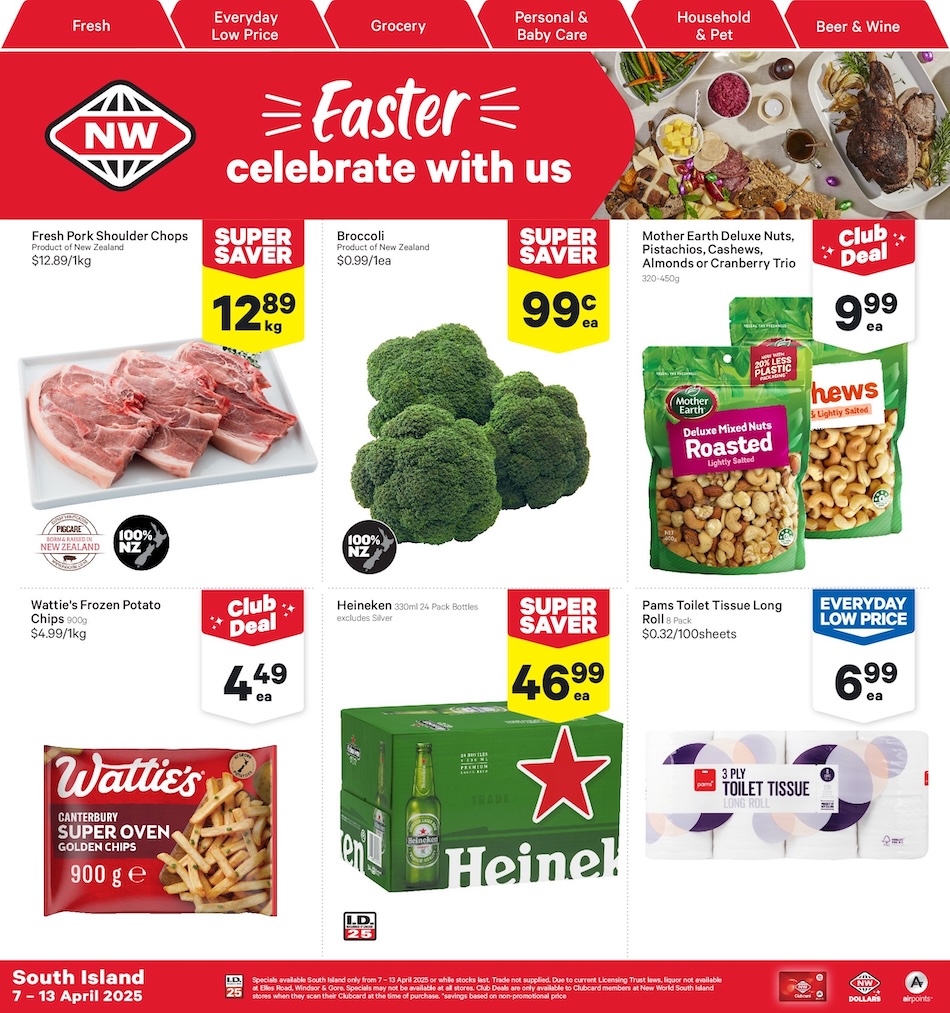 New World Mailer 7 - 13 Apr 2025 | Catalogue AU