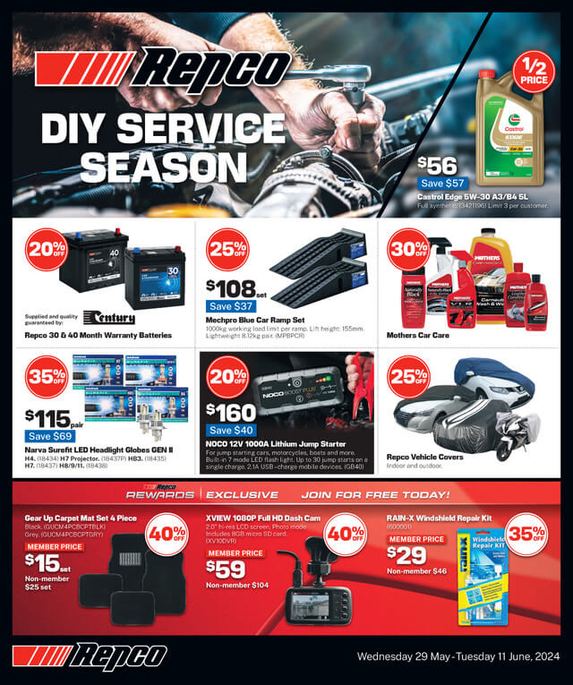 Repco Catalogue & Sale - Catalogue AU
