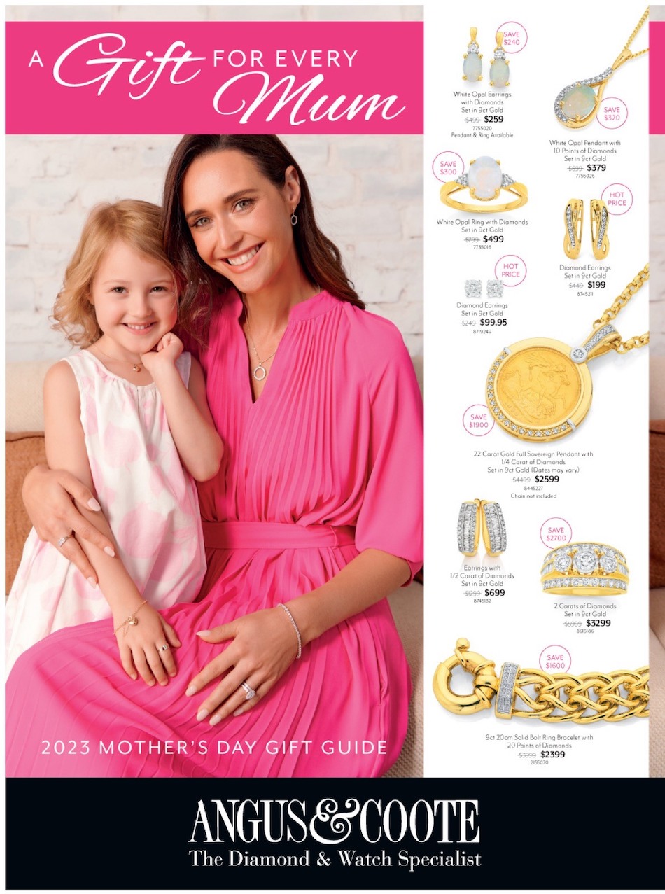 Angus & Coote Catalogue Mother's Day May 2023 | Catalogue AU