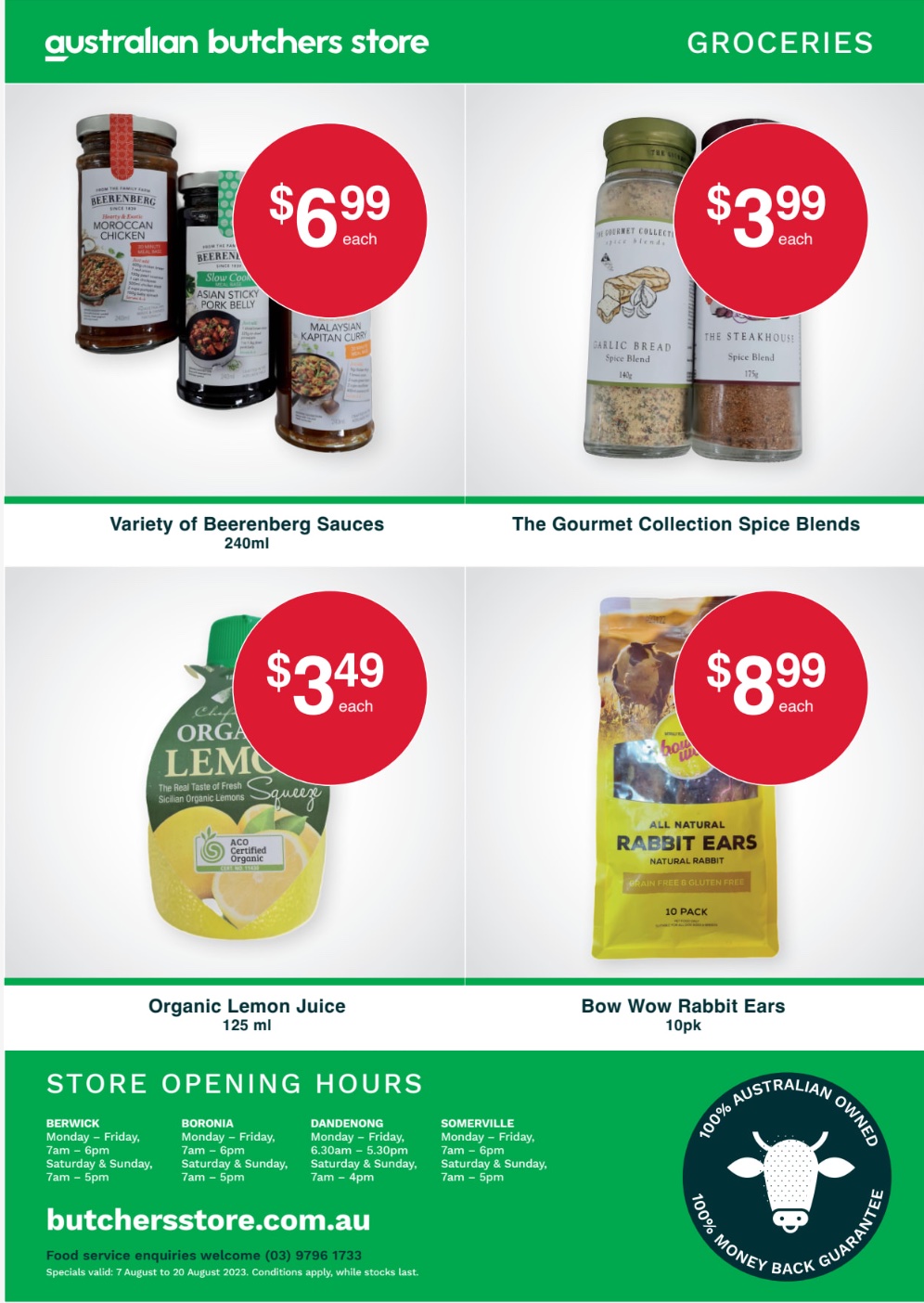 Australian Butchers Catalogue Aug 2023 - Catalogue AU