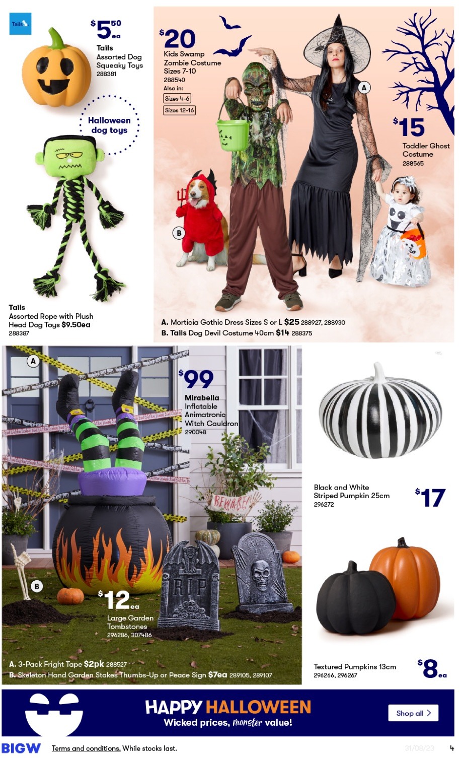 Big W Catalogue Halloween 2023 | Catalogue AU