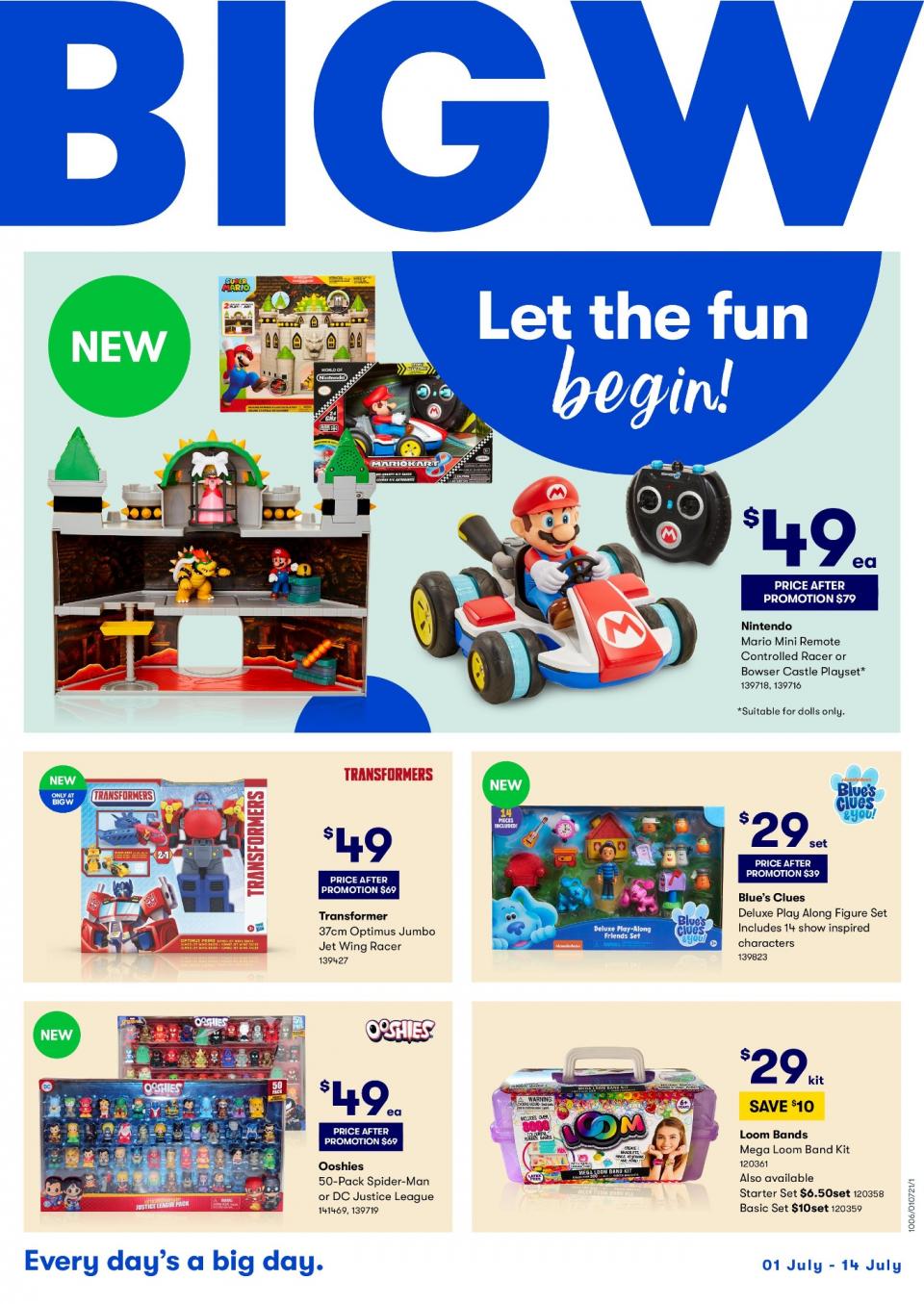 Big W Catalogue Toy Sale 1 - 14 Jul 2021 | Catalogue AU