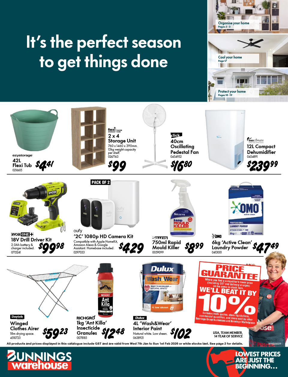 Bunnings Catalogue January 7 - February 1, 2026 It's the Perfect Season ...