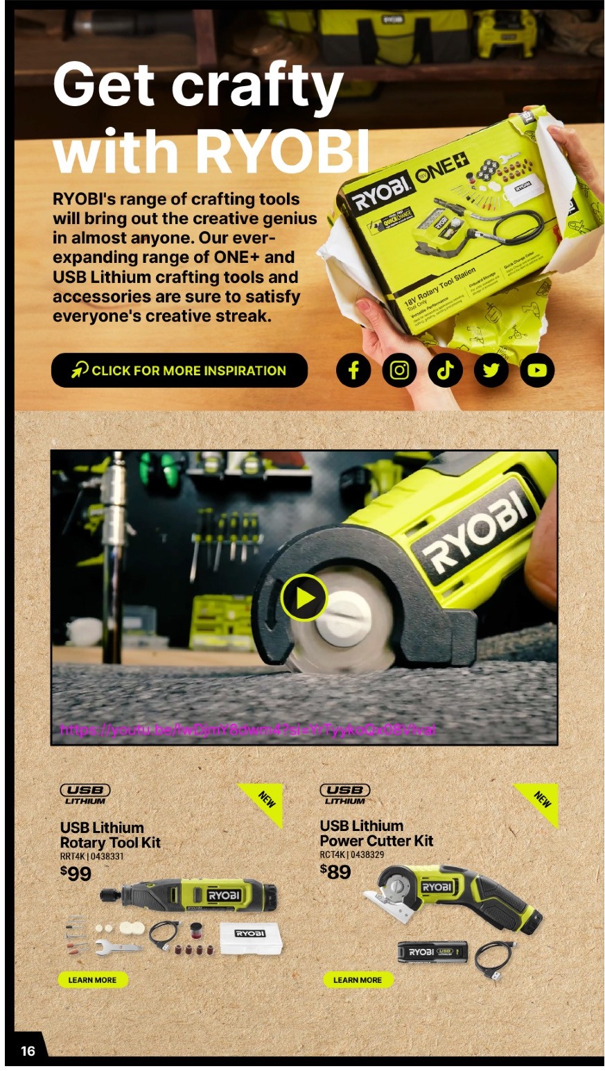 Bunnings Catalogue Ryobi Dec 2023 | Catalogue AU