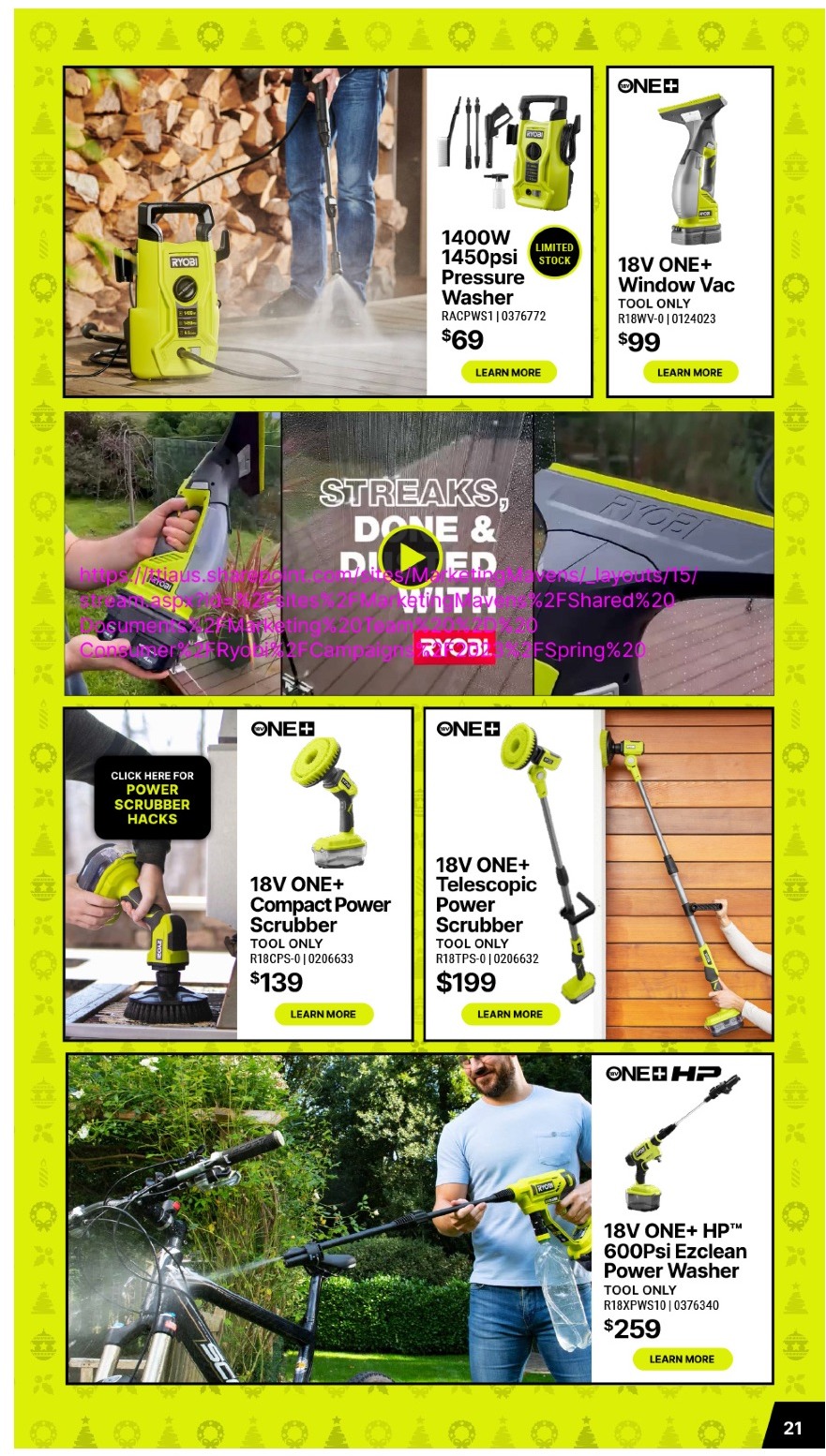 Bunnings Catalogue Ryobi Dec 2023 | Catalogue AU
