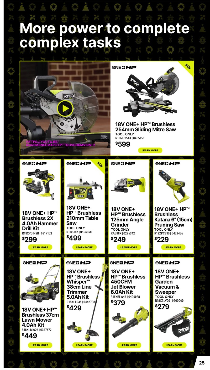 Bunnings Catalogue Ryobi Dec 2023 | Catalogue AU
