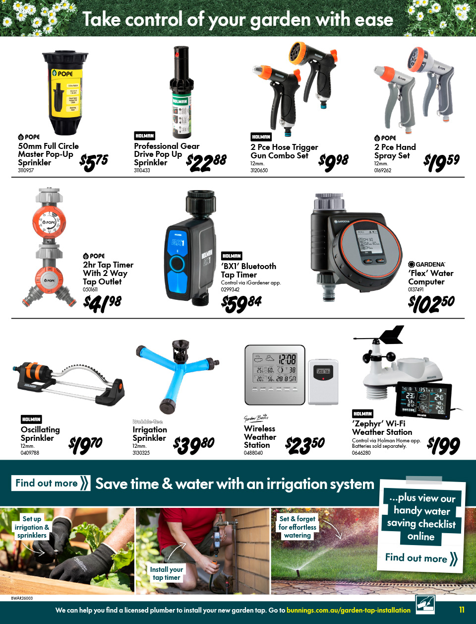 Bunnings Catalogue September 9 - October 5, 2025 Bring on Spring ...