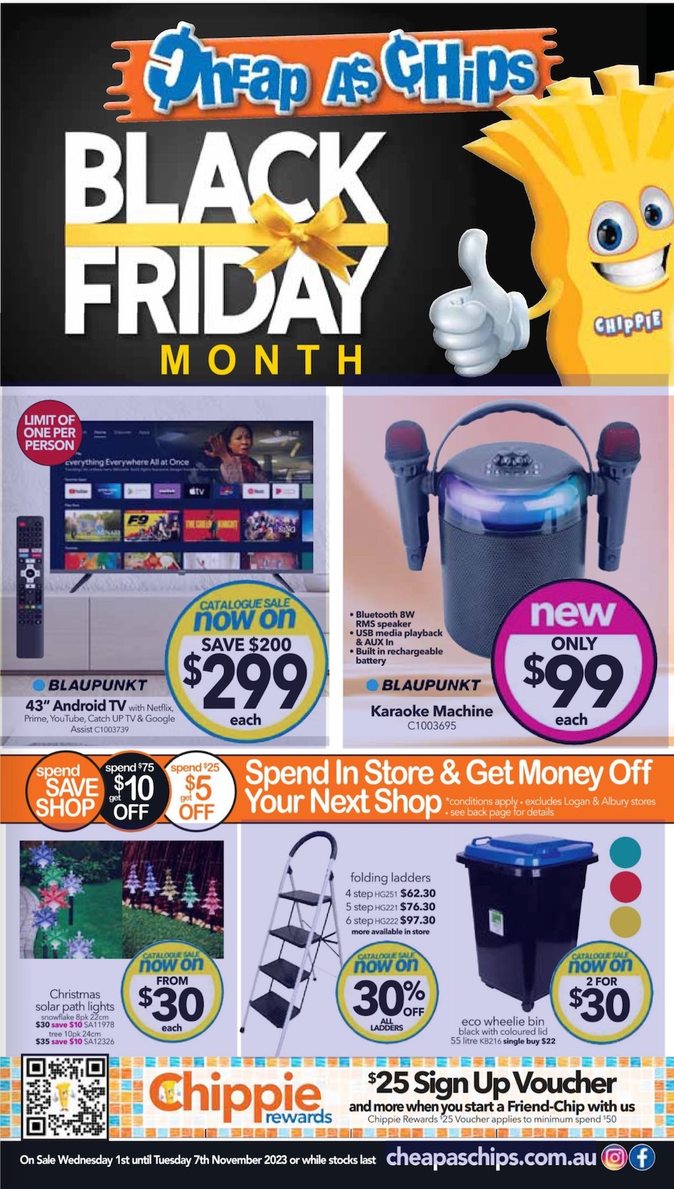 Cheap as Chips Catalogue 1 - 7 Nov 2023 | Catalogue AU