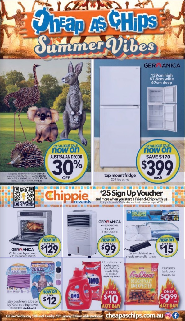 Cheap as Chips Catalogue 17 - 23 Jan 2024 | Catalogue AU