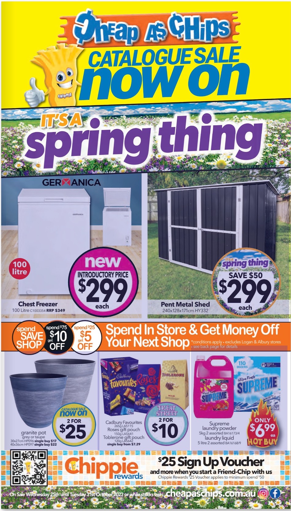 Cheap as Chips Catalogue 25 - 31 Oct 2023 | Catalogue AU