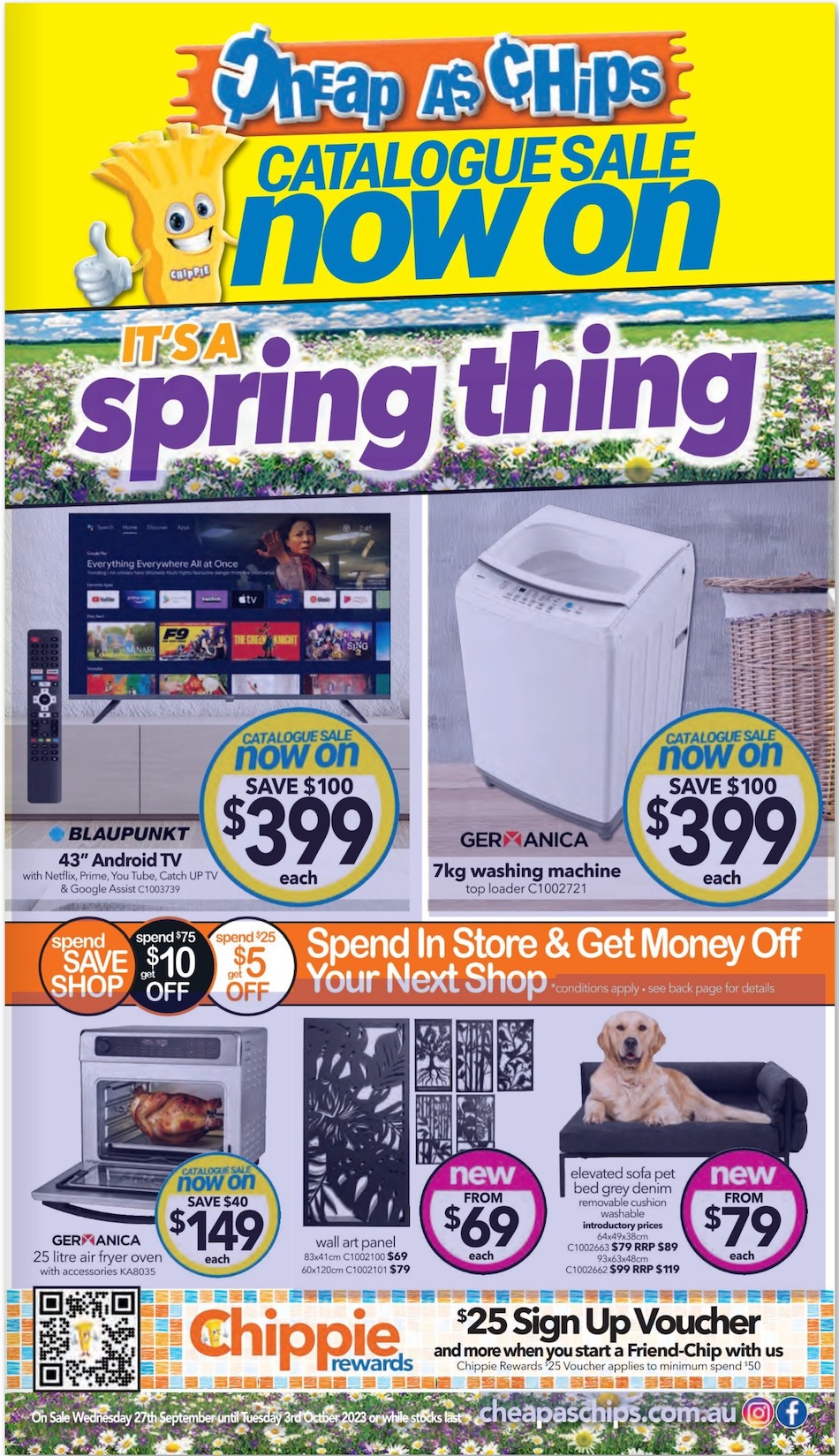 Cheap as Chips Catalogue 27 Sep - 3 Oct 2023 | Catalogue AU