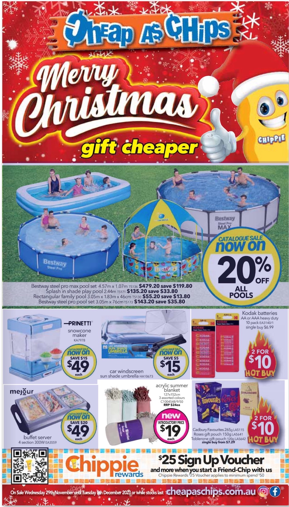 Cheap as Chips Catalogue 29 Nov - 5 Dec 2023 | Catalogue AU