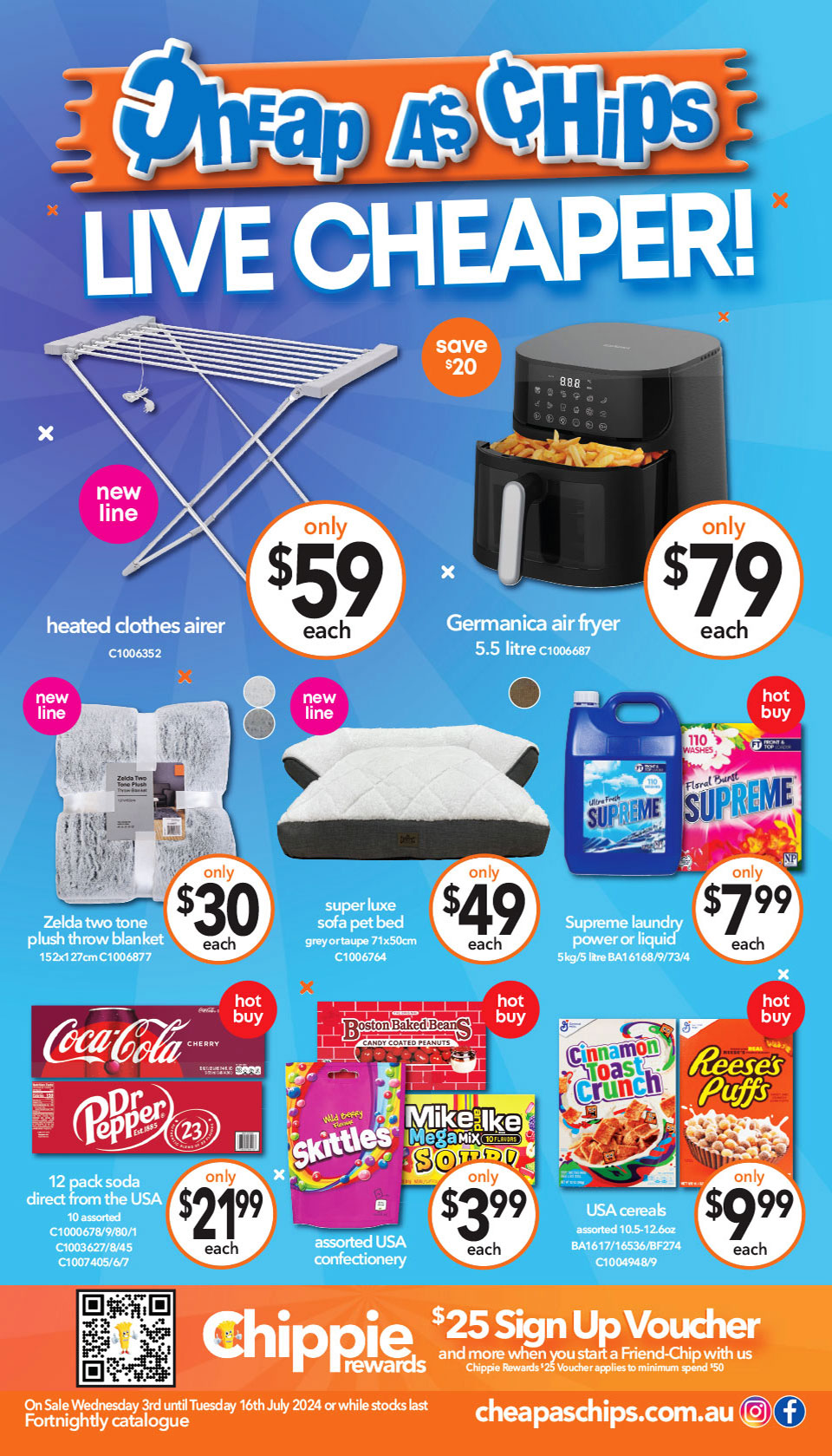 Cheap as Chips Catalogue 3 - 16 Jul 2024 | Catalogue AU