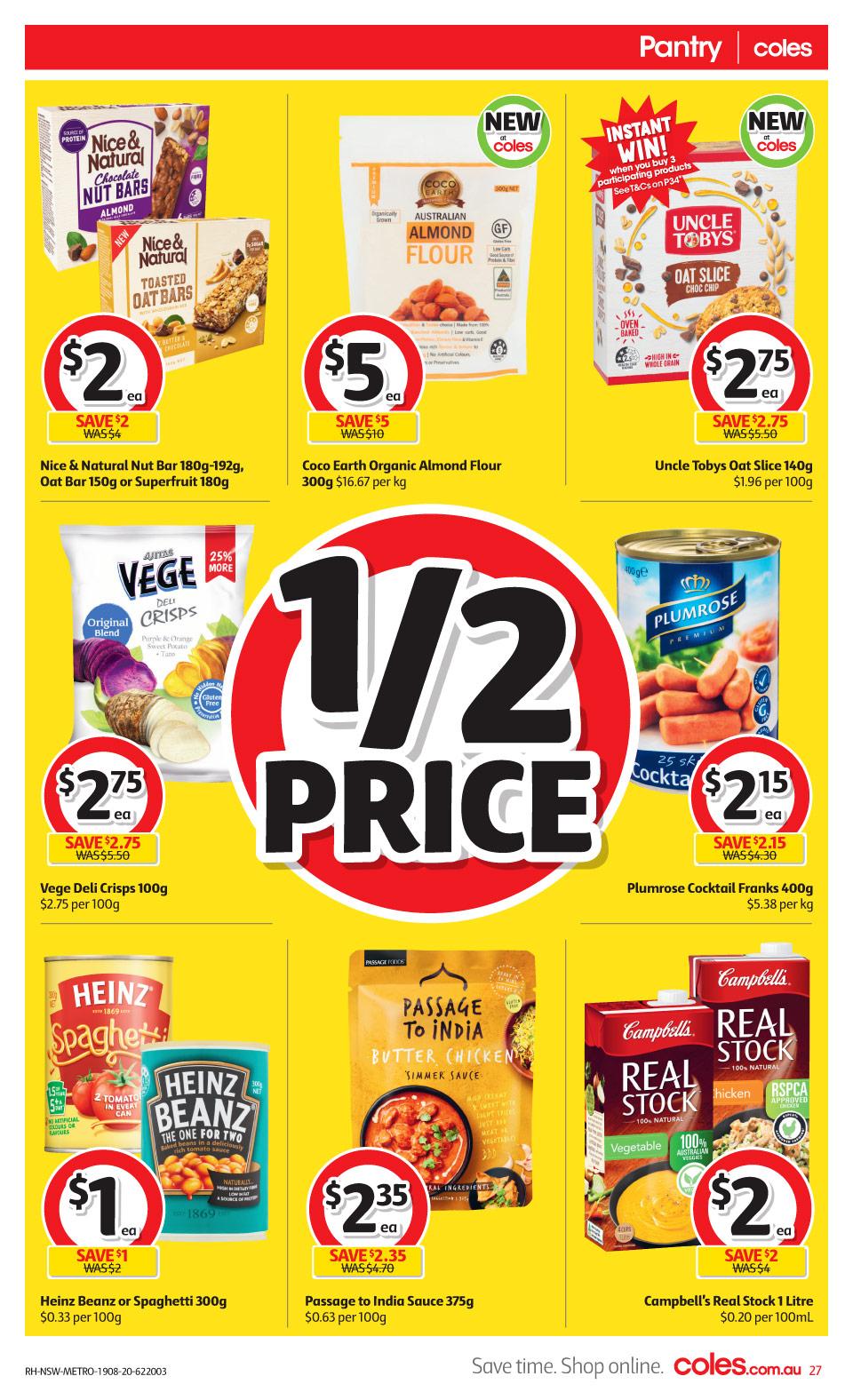 Coles Catalogue 19 - 25 Aug 2020 | Catalogue AU