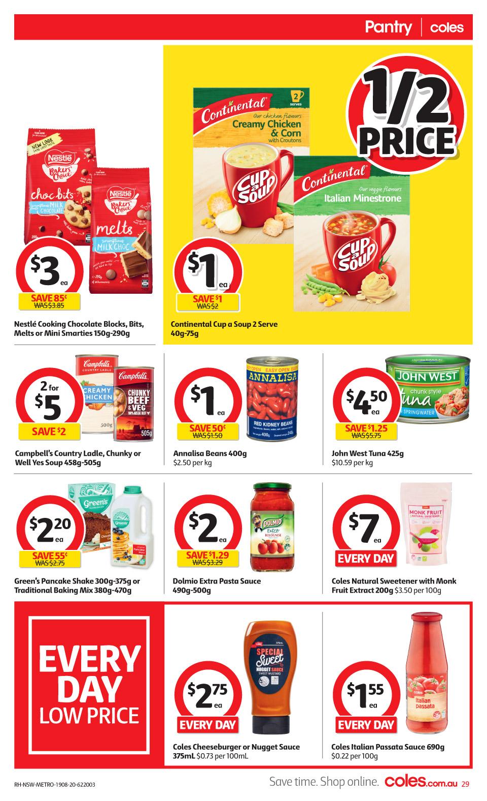 Coles Catalogue 19 - 25 Aug 2020 | Catalogue AU