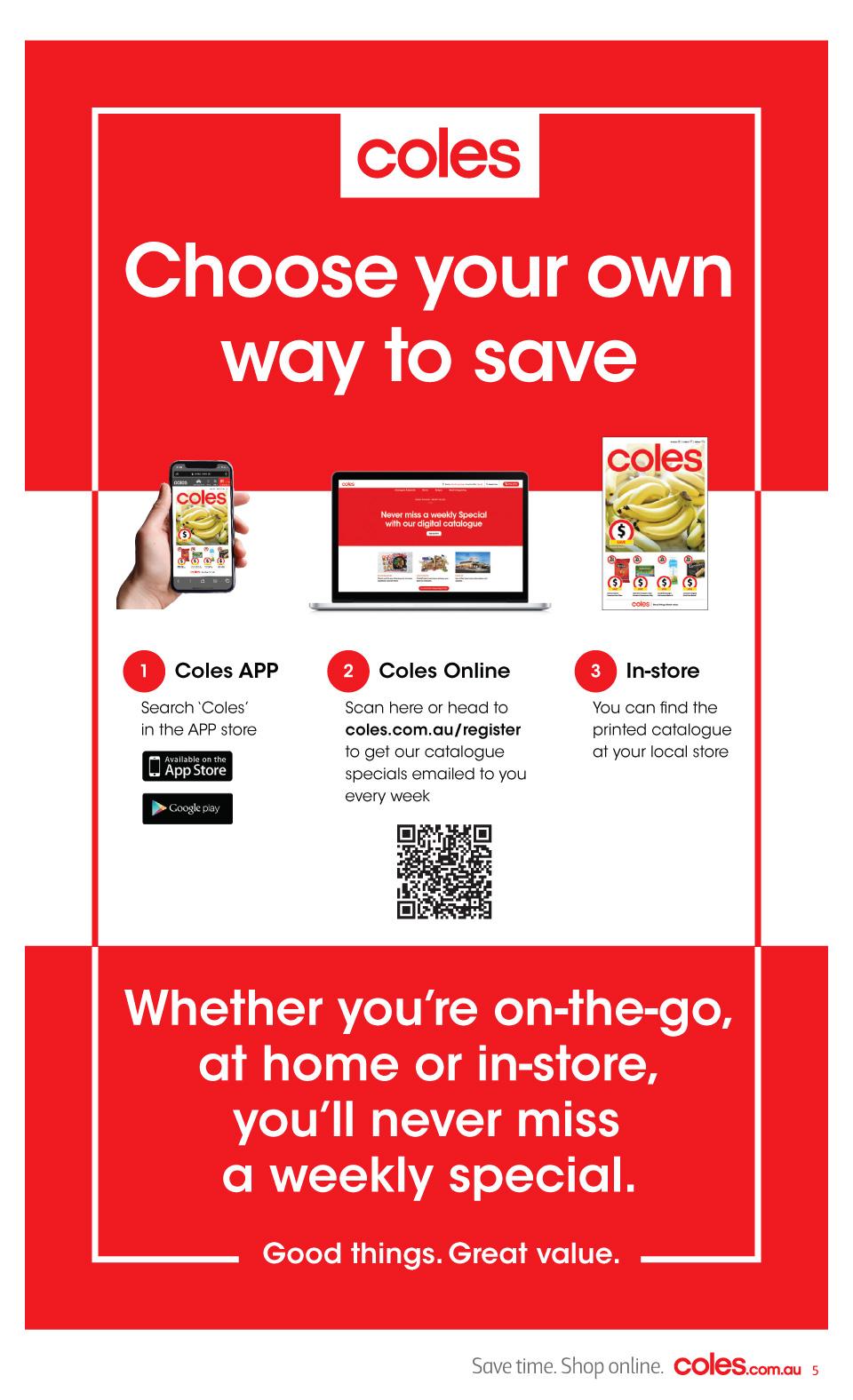 Coles Catalogue 19 - 25 Aug 2020 | Catalogue AU