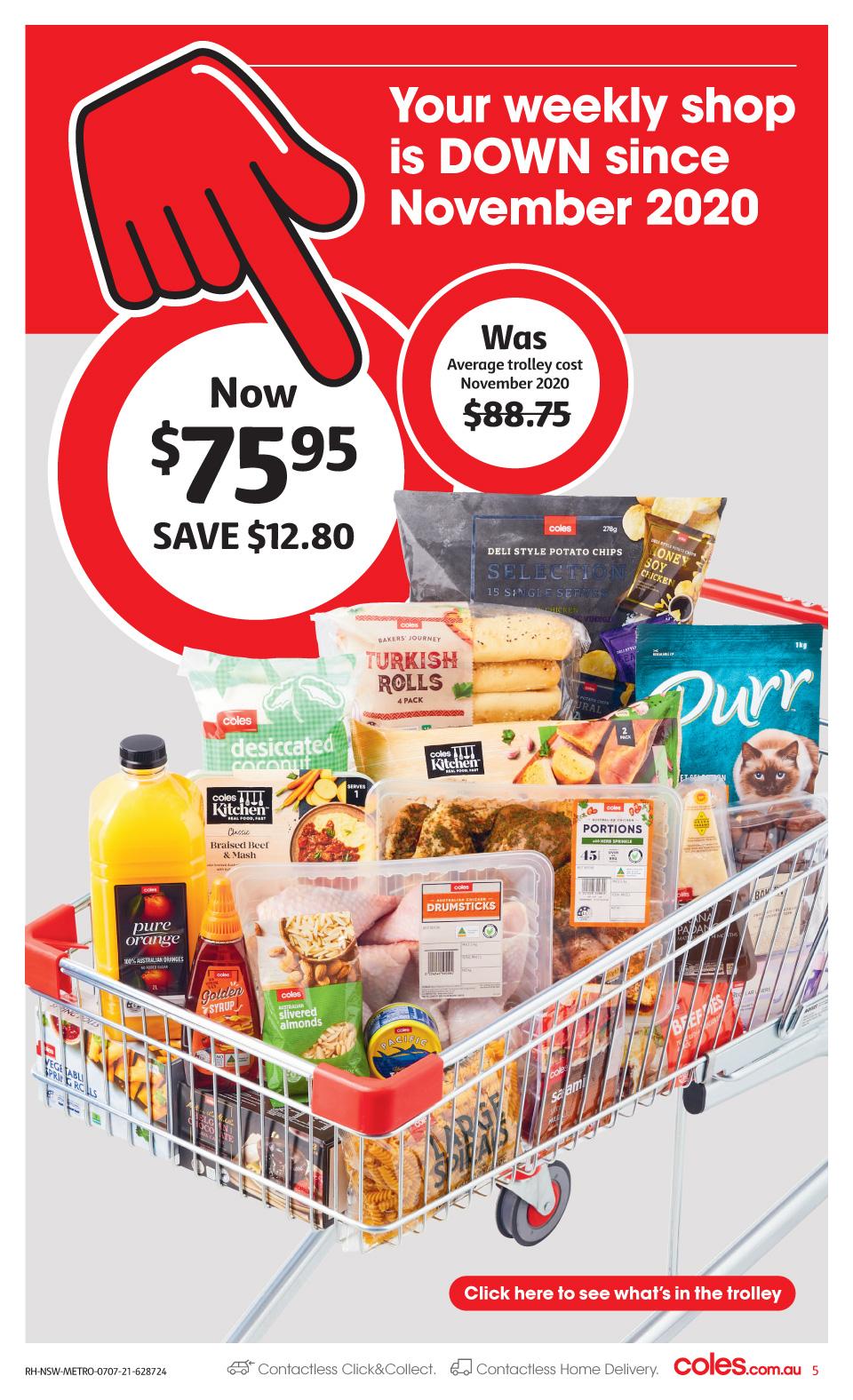Coles Catalogue 7 - 13 Jul 2021 | Catalogue AU