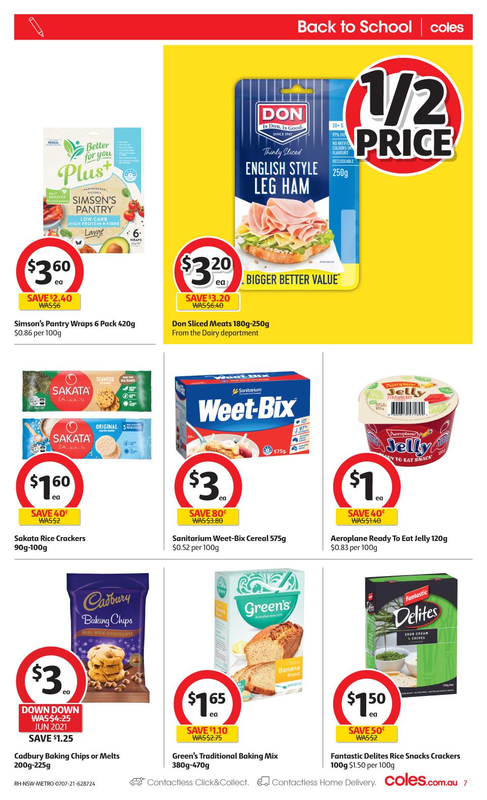 Coles Catalogue 7 - 13 Jul 2021 | Catalogue AU