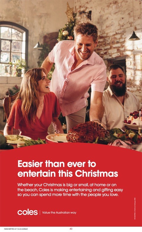 Coles Catalogue Christmas 21 - 27 Dec 2022 | Catalogue AU