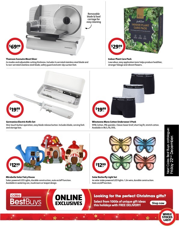 Coles Catalogue Christmas Gifts 15 - 21 Dec 2023 | Catalogue AU