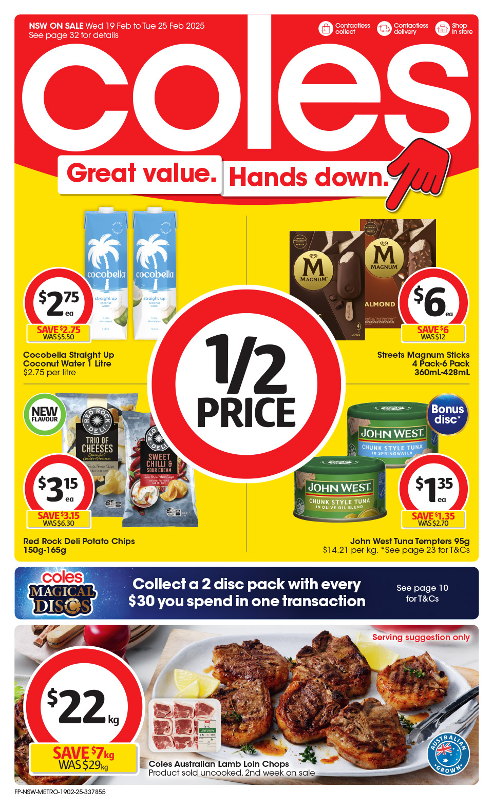 Coles Catalogue February 18 - 25, 2025 NSW METRO | Catalogue AU