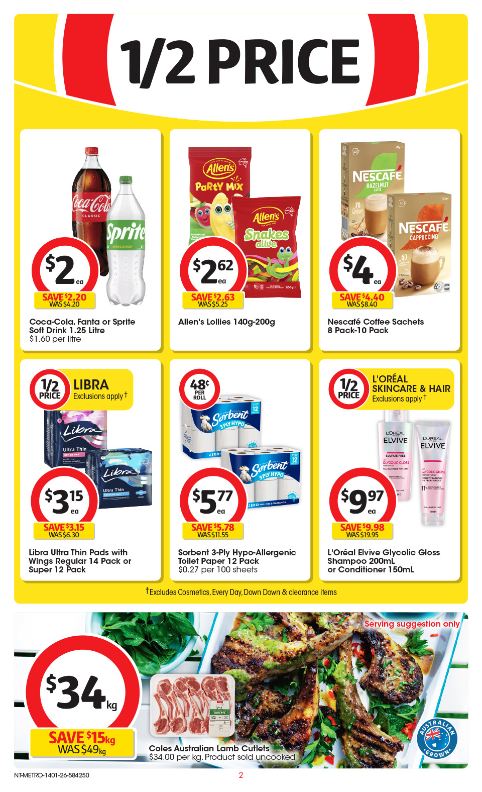 Coles Catalogue January 14 - 20, 2026 NT METRO | Catalogue AU