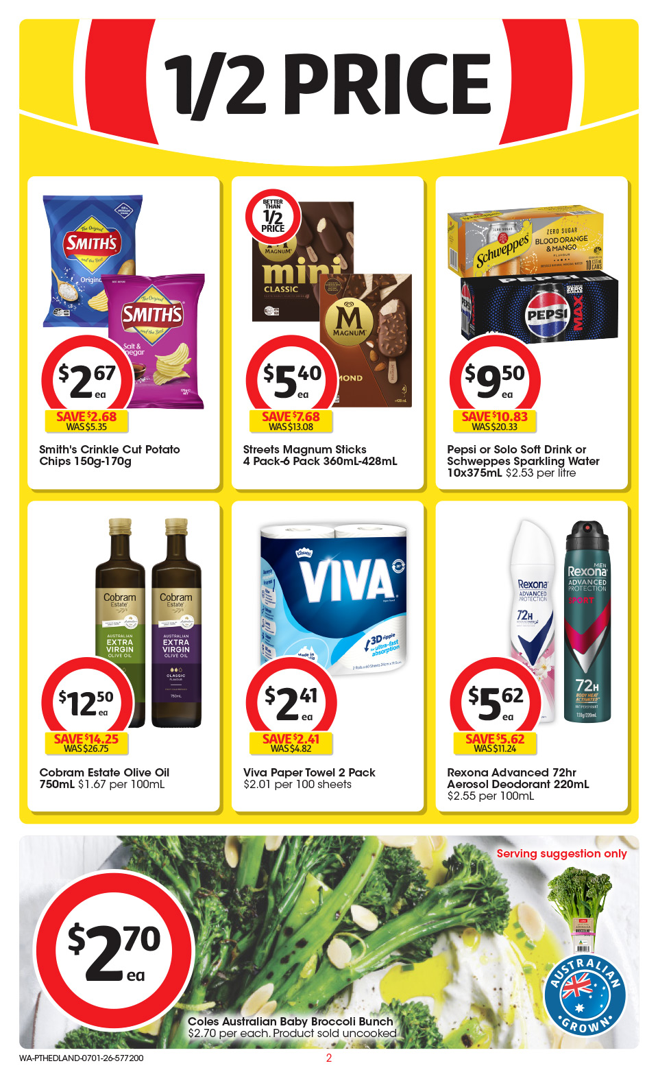 Coles Catalogue January 7 - 13, 2026 WA PT HEDLAND | Catalogue AU