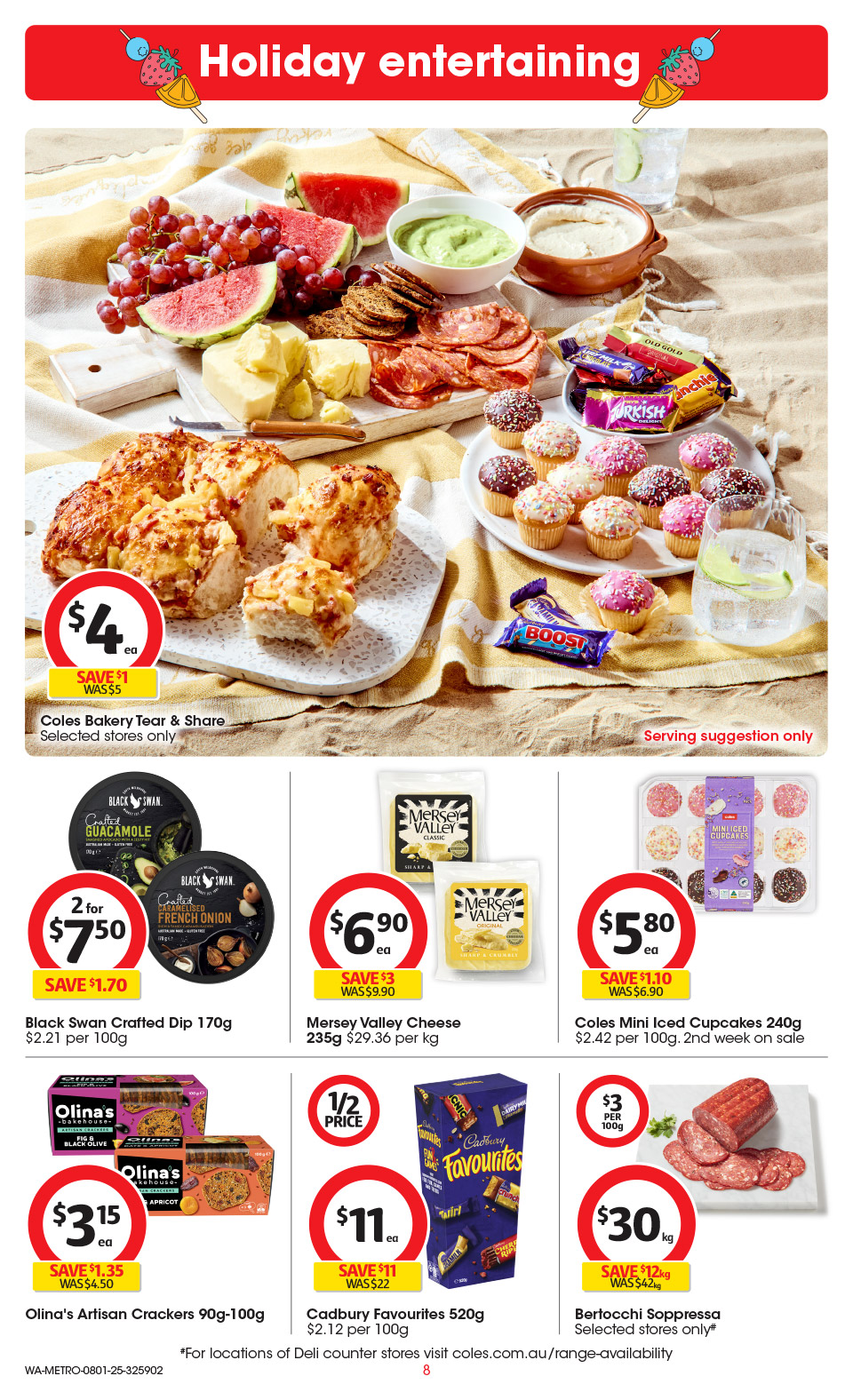 Coles Catalogue January 8 - 14, 2025 WA METRO - Catalogue AU