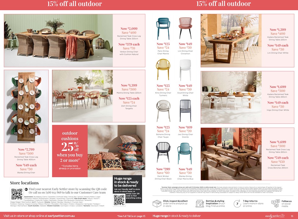 Early Settler Catalogue 20 Sep - 15 Oct 2023 - Catalogue AU