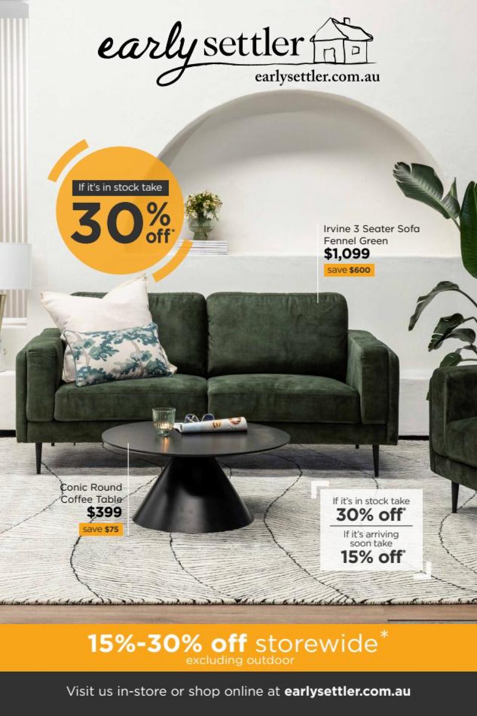 Early Settler Catalogue 28 Sep - 16 Oct 2022 - Catalogue AU