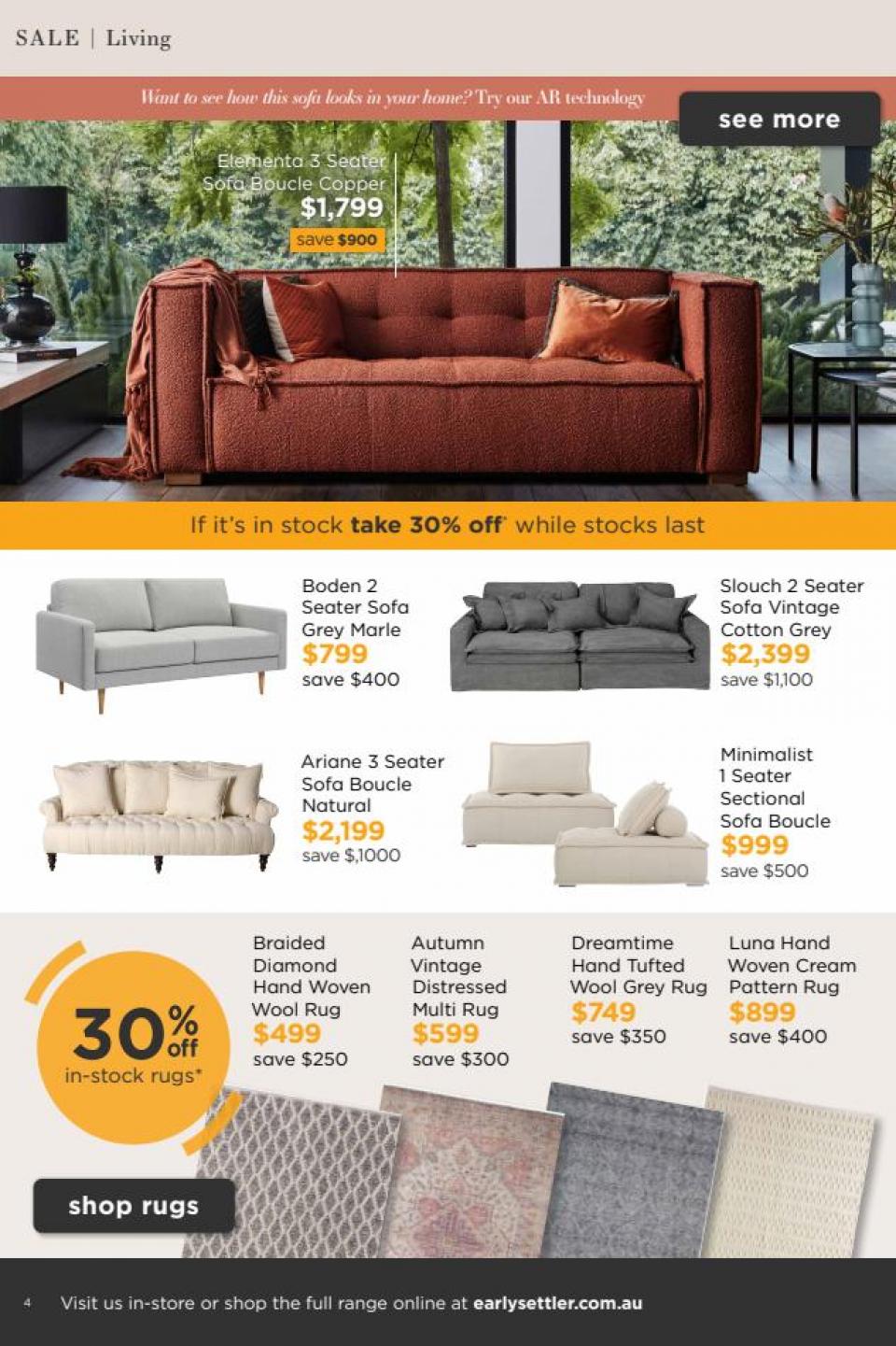 Early Settler Catalogue 28 Sep - 16 Oct 2022 - Catalogue AU