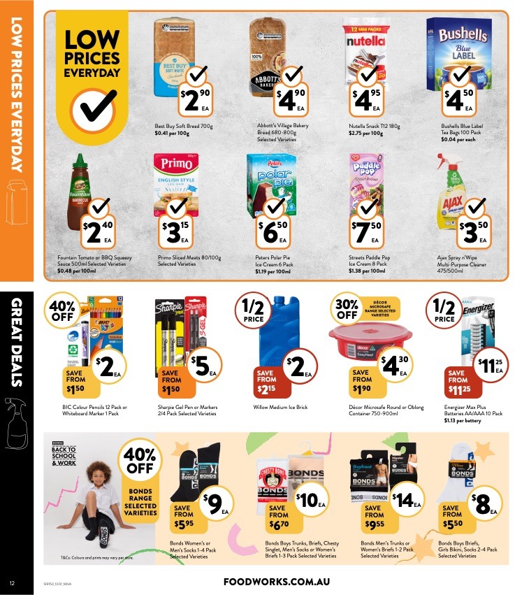 Foodworks Catalogue 10 - 16 Jan 2024 | Catalogue AU