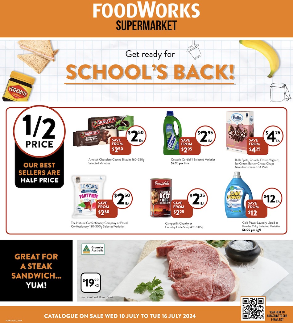 Foodworks Catalogue 10 - 16 Jul 2024 | Catalogue AU